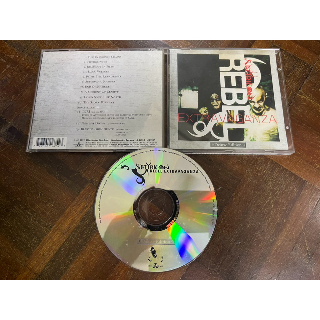 SATYRICON “Rebel Extravaganza” CD Deluxe Edition DARKTHRONE DIMMU ...