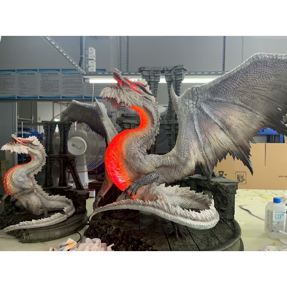 Dragon Frontier Studio - Monster Hunter White Fatalis Large Scale with ...