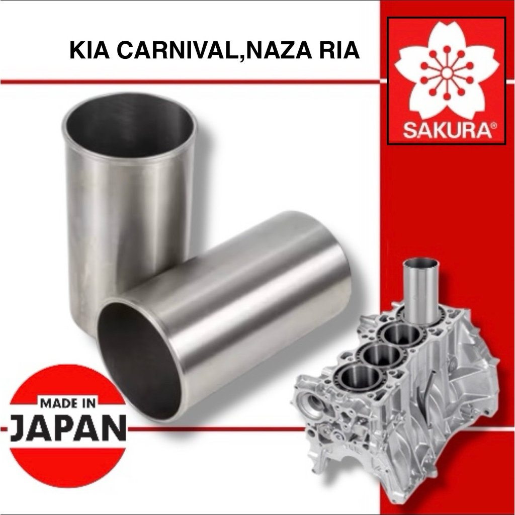 KIA CARNIVAL / NAZA RIA 🇯🇵LINER ENGJIN BUATAN SET 6PC /JAPAN CYLINDER ...