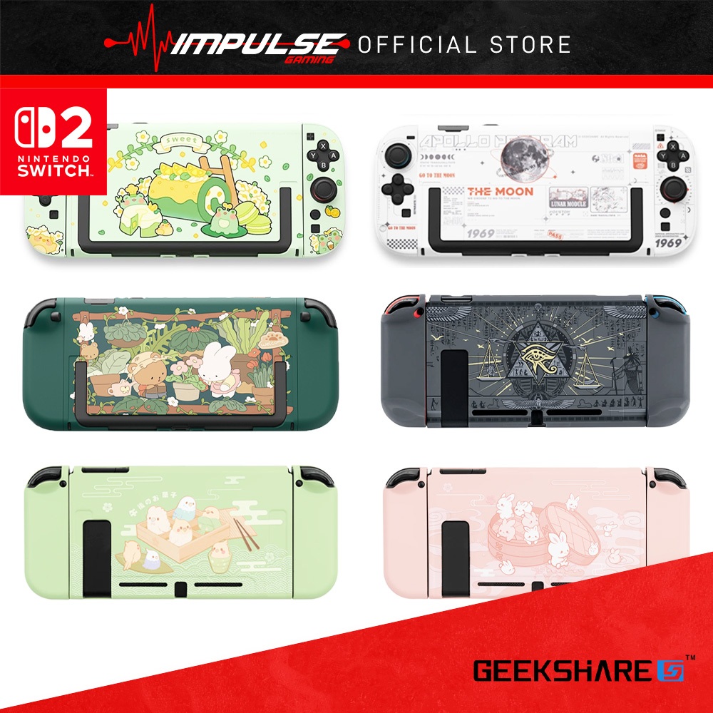 GeekShare NSW2 Switch 2 Protective Case Series - Forest Garden/Rabbit ...