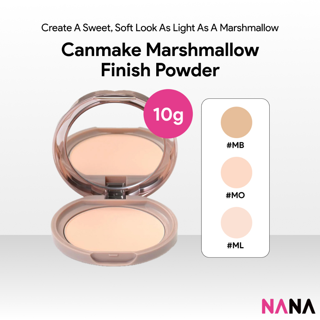 Canmake Marshmallow Finish Powder SPF50/PA+++ 10g [#MB, #MO, #ML] | Shopee Malaysia