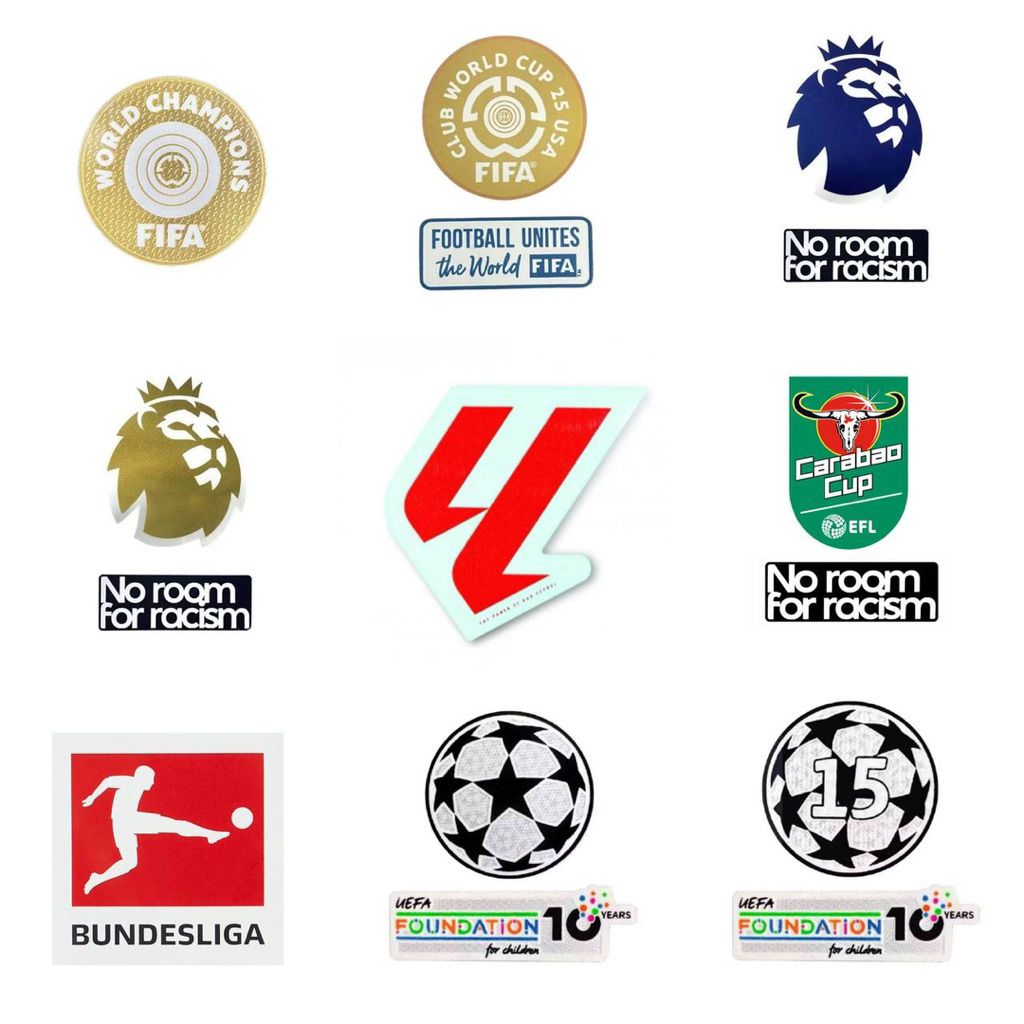 Tambah Patch (Epl Ucl Europa dan lain2) Sila baca description | Shopee Malaysia