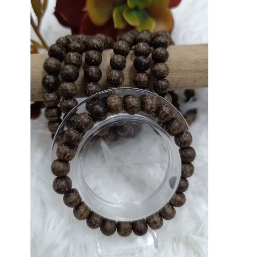 gelang nibong tunggal READY STOCK 8mm (iktiar pendinding sihir santau ...