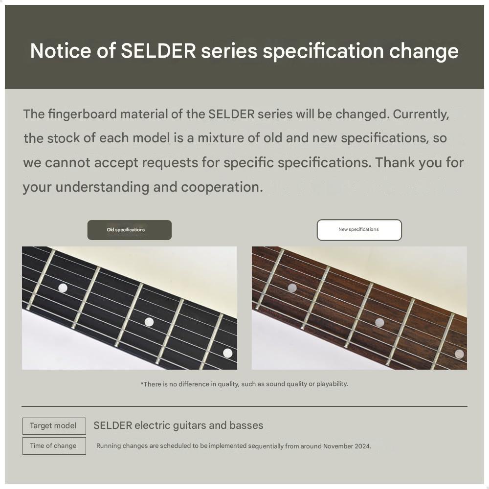 SELDER PBC-04 Electric Bass Guitar Precision Type Beginner Friendly BB ...
