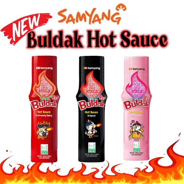 [HALAL] Samyang Buldak Hot Sauce/Spicy Sauce/Sos Pedas Samyang(200g / 7 ...