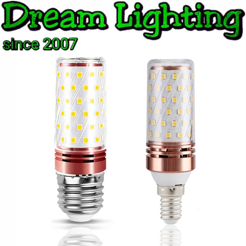 Dream Lighting LED Corn Bulb Screw E27 E14 Chandelier Candle LED Candle ...