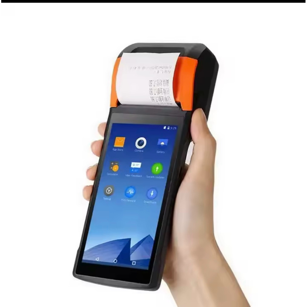 Android v2s Android Pos System Terminal Handheld PDA Machines Grab Food ...