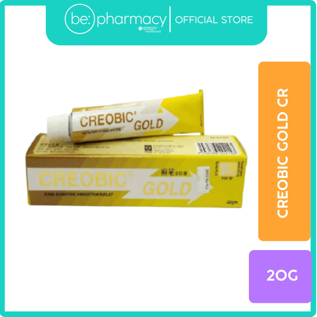 Antifungal Creobic Gold Cream 20G | Shopee Malaysia