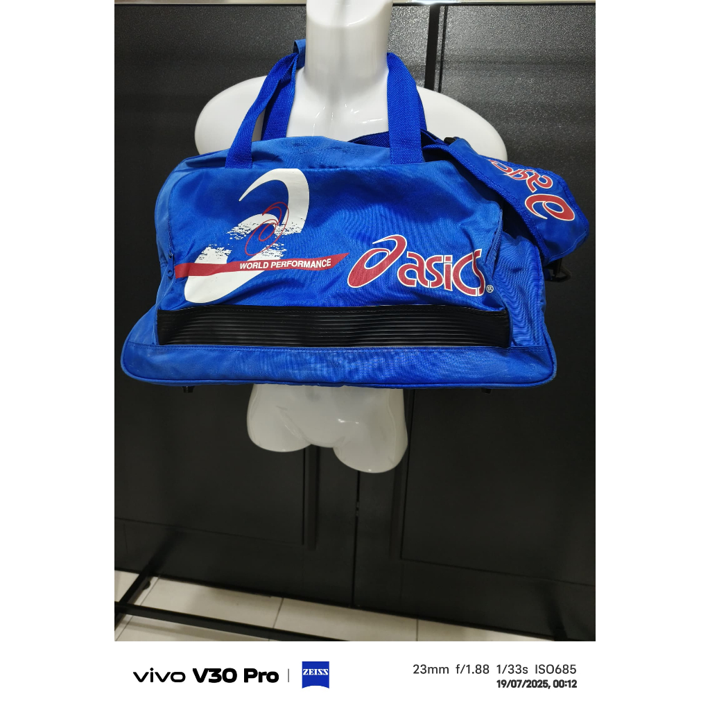Blue duffle bag 25 (2nd hand) | Shopee Malaysia
