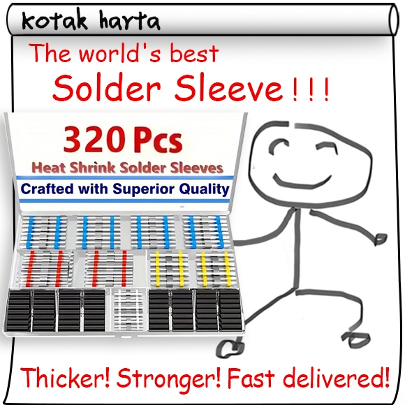 Soldering Heat Shrink Butt/Solder Sleeve/Waterproof Insulated ...