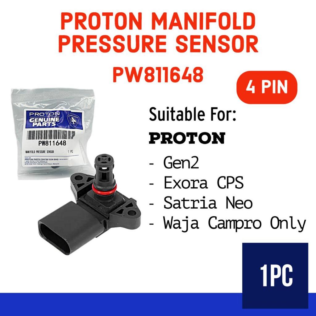 PROTON PW811648 MANIFOLD PRESSURE SENSOR UNTUK GEN2/EXORA CPS/SATRIA ...