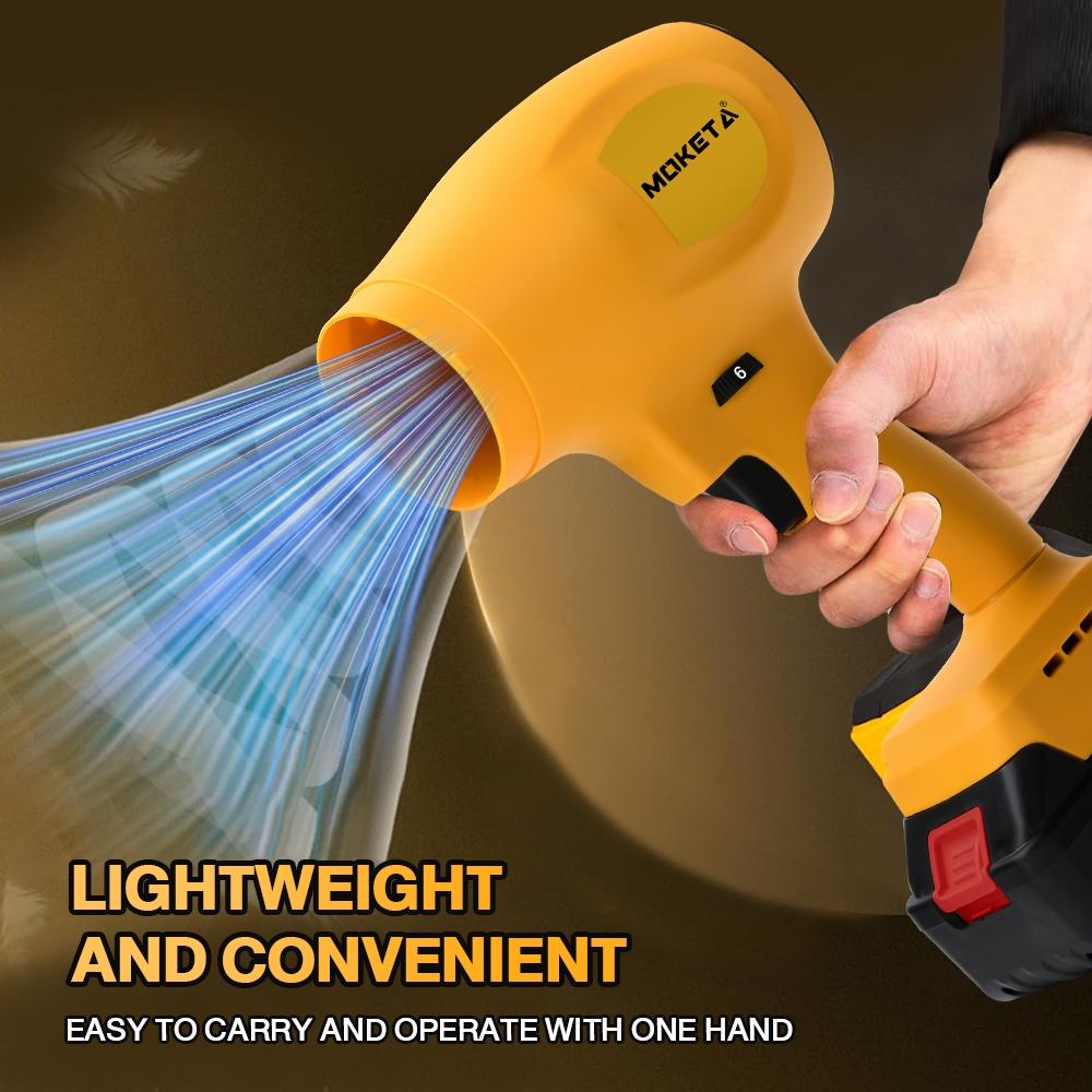 Ready Stock MOKETA Turbo Jet Fan 250000RPM Cordless Blower 6 Speed ...