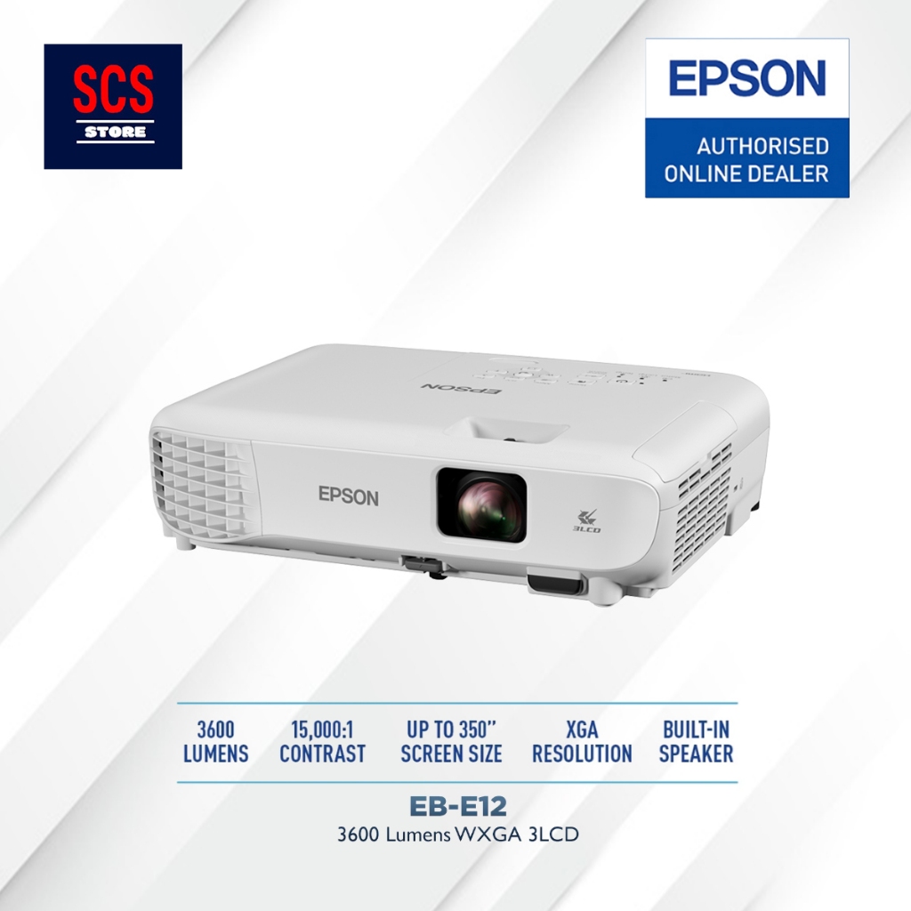 Epson EB-E12 XGA 3LCD Projector | Shopee Malaysia