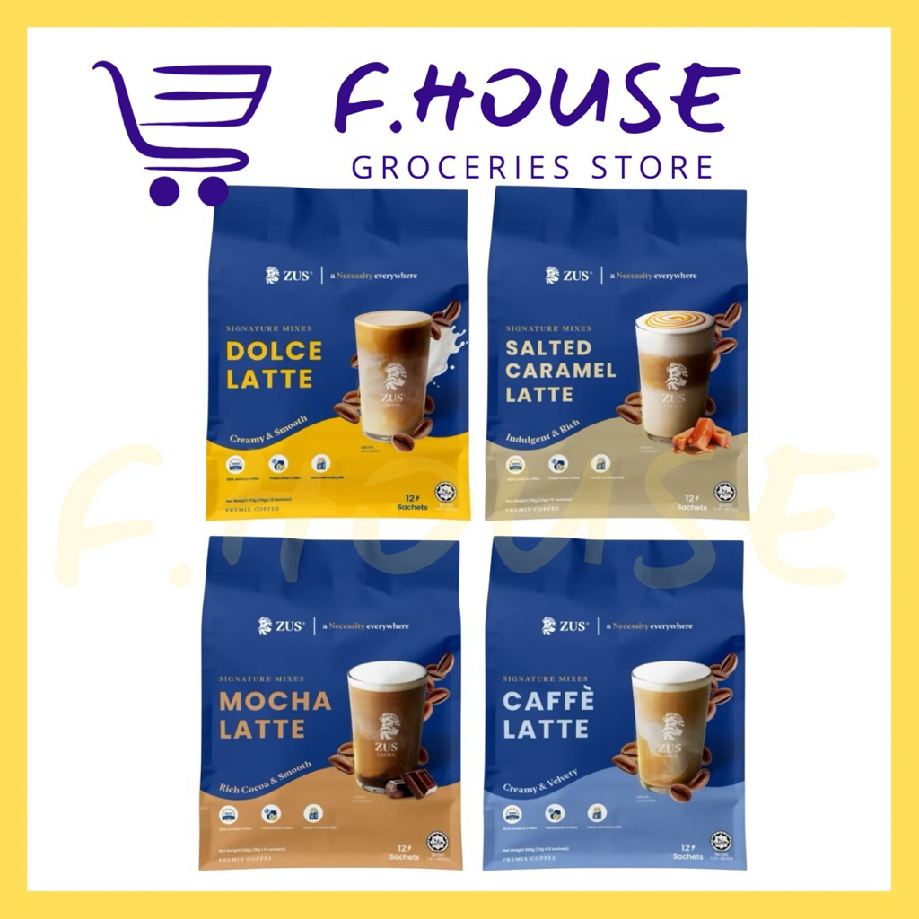 ZUS Signature Mixes Coffee (23g-28g X 12's) | Shopee Malaysia