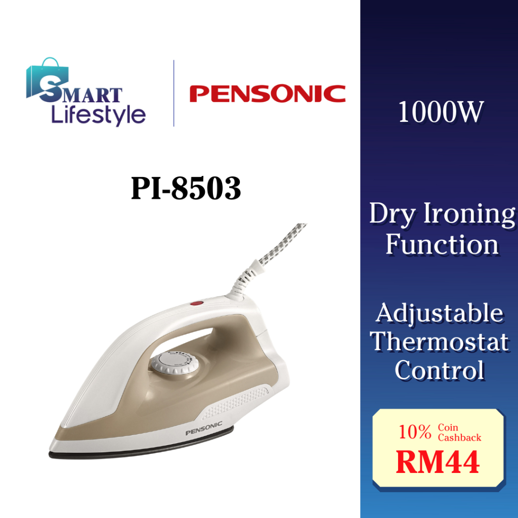 Pensonic 1000W Dry Iron PI-8503 | Shopee Malaysia