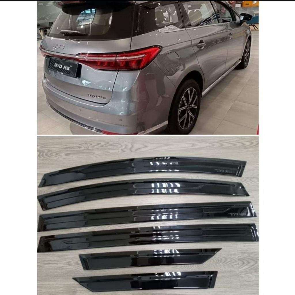 BYD M6 3 inch new model injection door visor | Shopee Malaysia