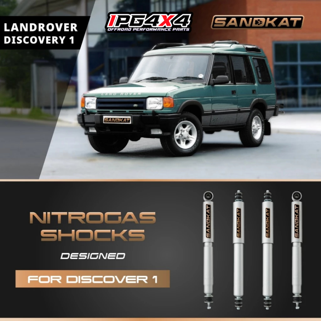 SANDKAT Land Rover Discovery 1 Nitro Gas Shock Absorber Front Rear Set ...
