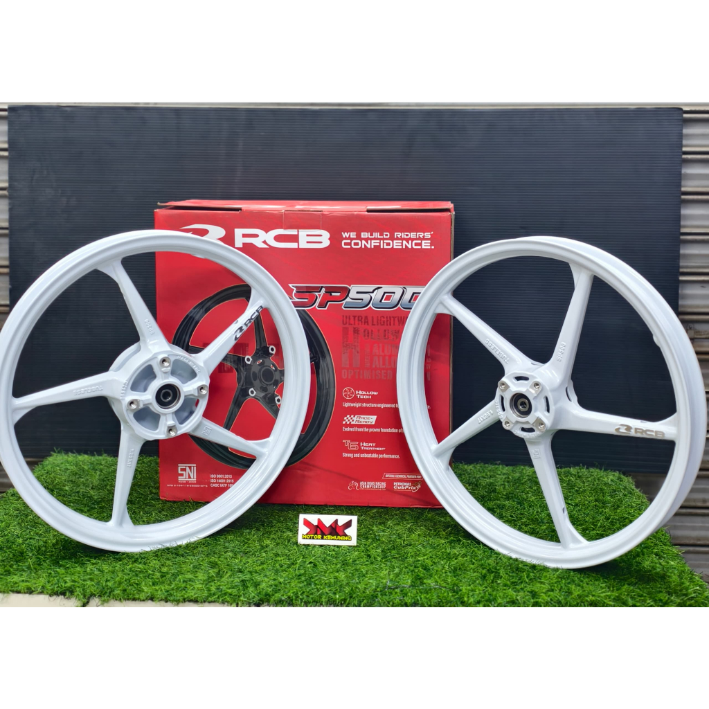 RCB SPORT RIM SP500 YAMAHA LC V8 / LC5S 160/185 - 17 GLOSS BLACK / DARK ...