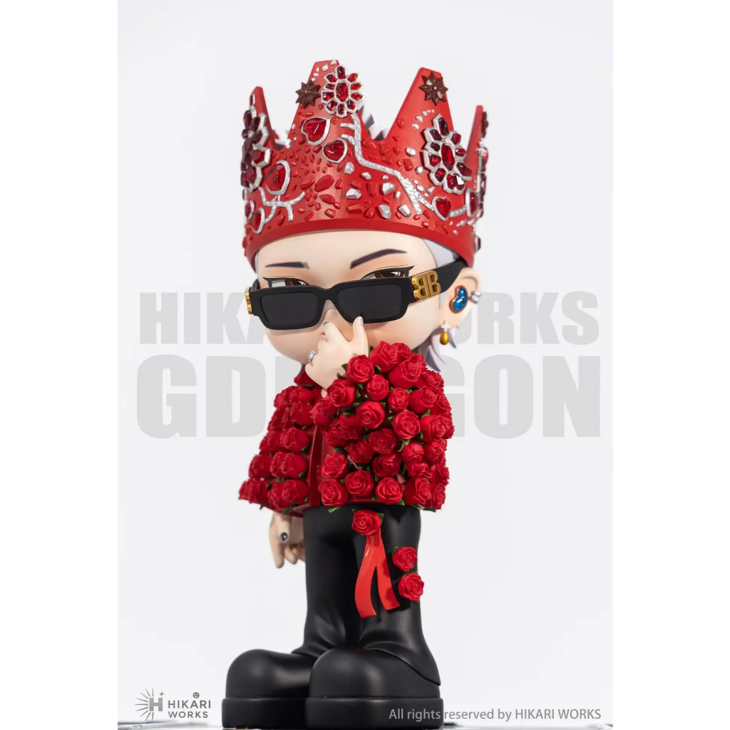 HIKARI Works Studio - Superstar G-DRAGON GD2025 bermensch Resin Statue ...