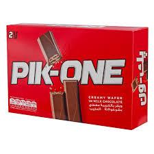 PIK-ONE CREAMY WAFER IN MILK CHOCOLATE 12PCS 24PCS SEDAP & MANIS ...