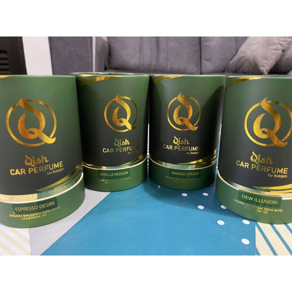 QISH Car Perfume 50ml Balqish Pewangi Kereta | Shopee Malaysia