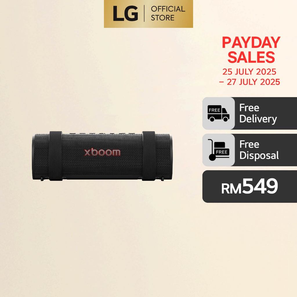 LG xboom Grab by will.i.am | Bluetooth Speaker | xboom Signature Sound ...