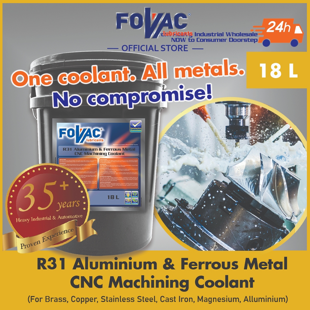 R31 Aluminium & Ferrous Metal CNC Machining Coolant (For Brass, Copper ...