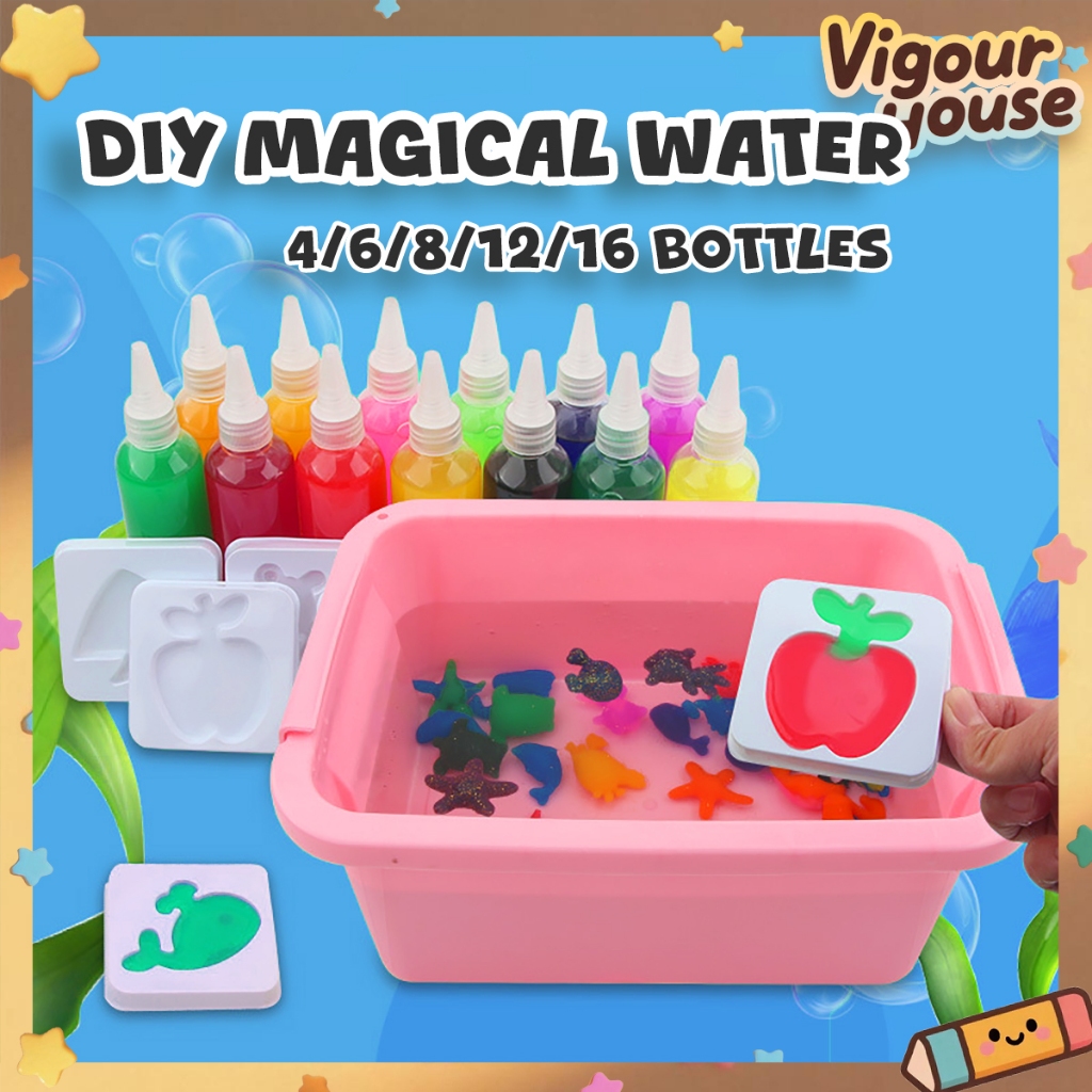 Magic Water Elf Toy Kit Water Gel Kit for Kids 60ml Water Elf Set with ...