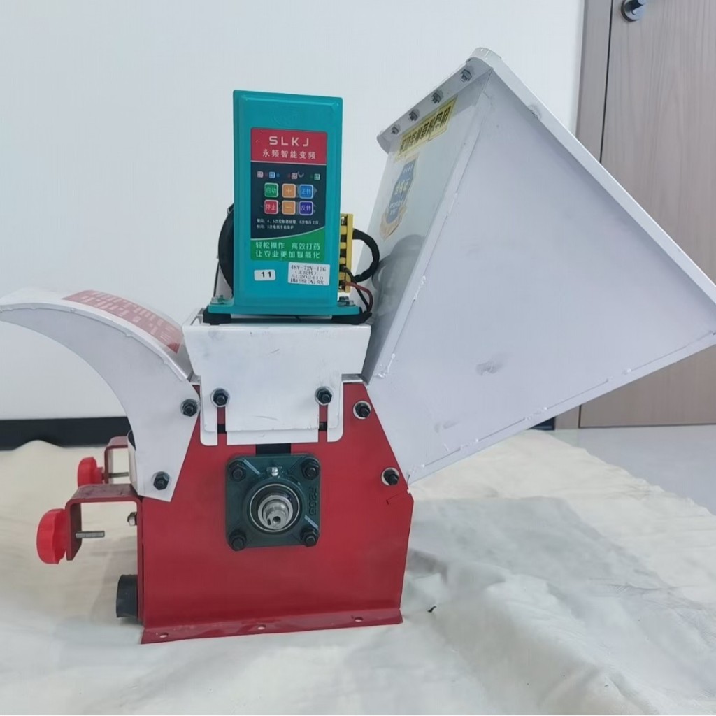 Portable Electric Grass Shredder Branch Crusher Chaff Cutter Machine ...