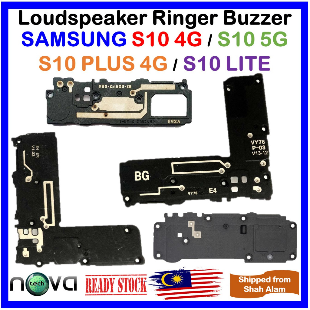 Full Set Loud Speaker Loudspeaker Ringer Buzzer Module For SAMSUNG Galaxy S10 4G / S10 5G / S10 ...