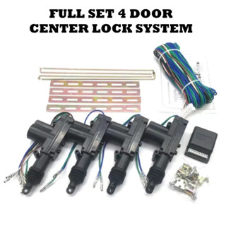 Full Set Car Center Lock System Door Lock Central Locking Relay 12V ...