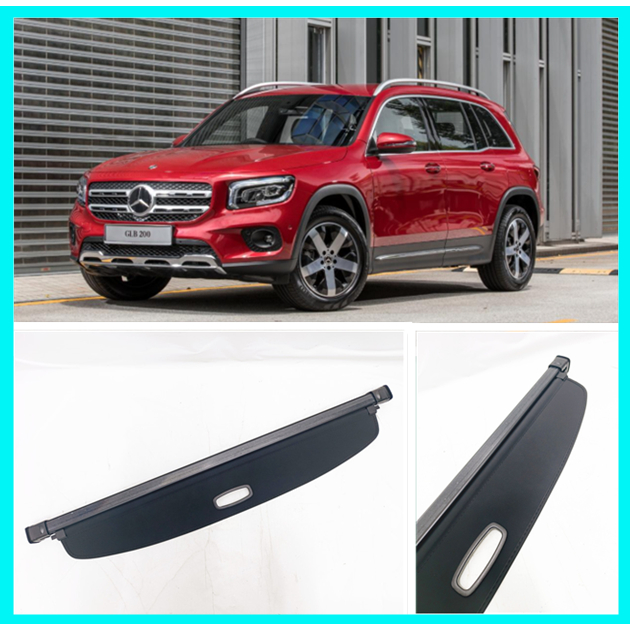 Mercedes Benz GLB Class 2020-2025 Rear Trunk Cargo Cover Styling Black ...