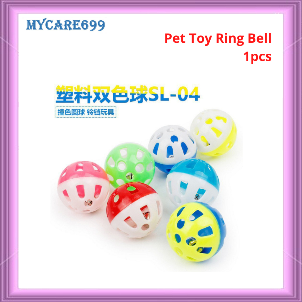 Cat Bell Toy Ball | Mainan Kucing dengan Lonceng | Interactive Pet Toy ...