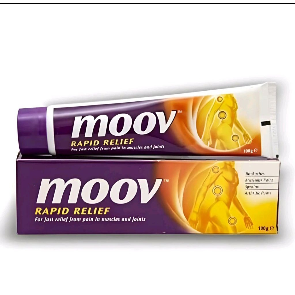 Moov ointment💯 Malaysia, Rapid relief 100g | Shopee Malaysia