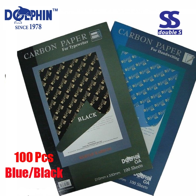 Dolphin Carbon Paper/Kertas Karbon 100Pcs/10Pcs | Shopee Malaysia