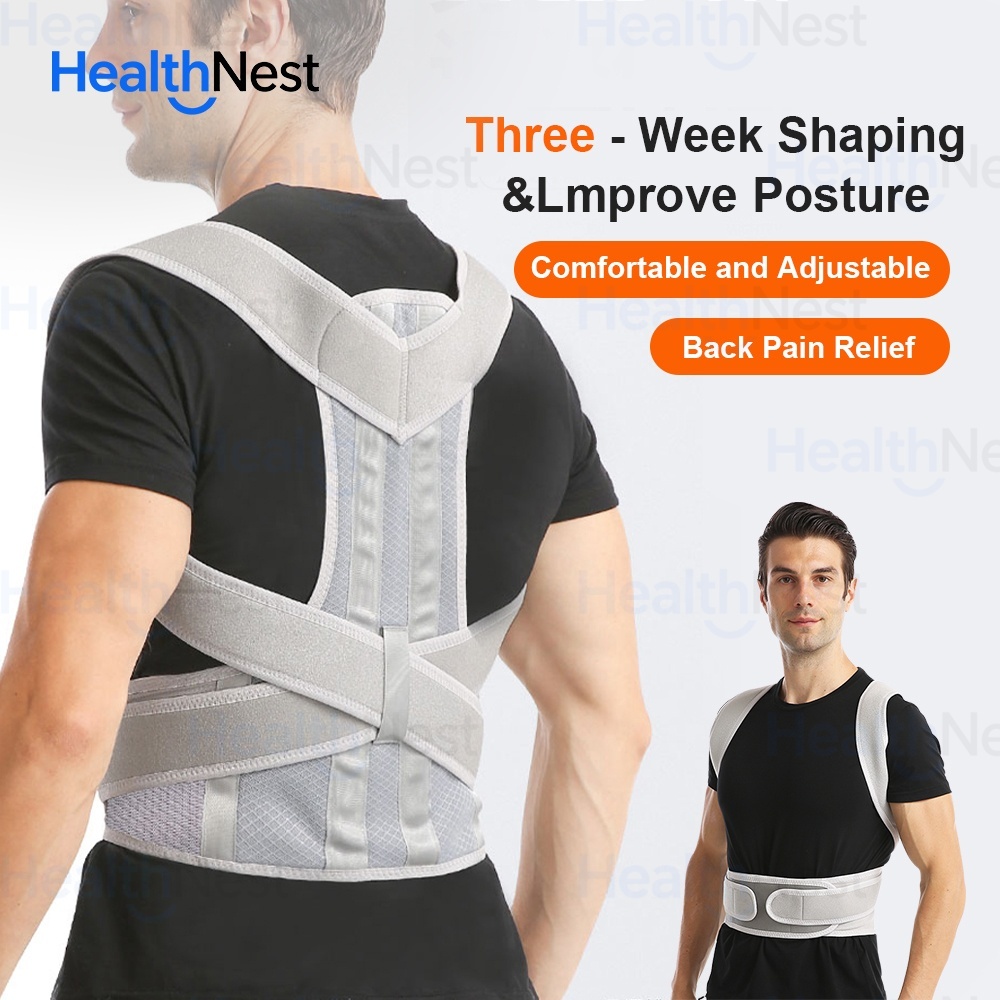 3-Week Posture Corrector 8-Shape Design to Lift Align Back, Relieve ...