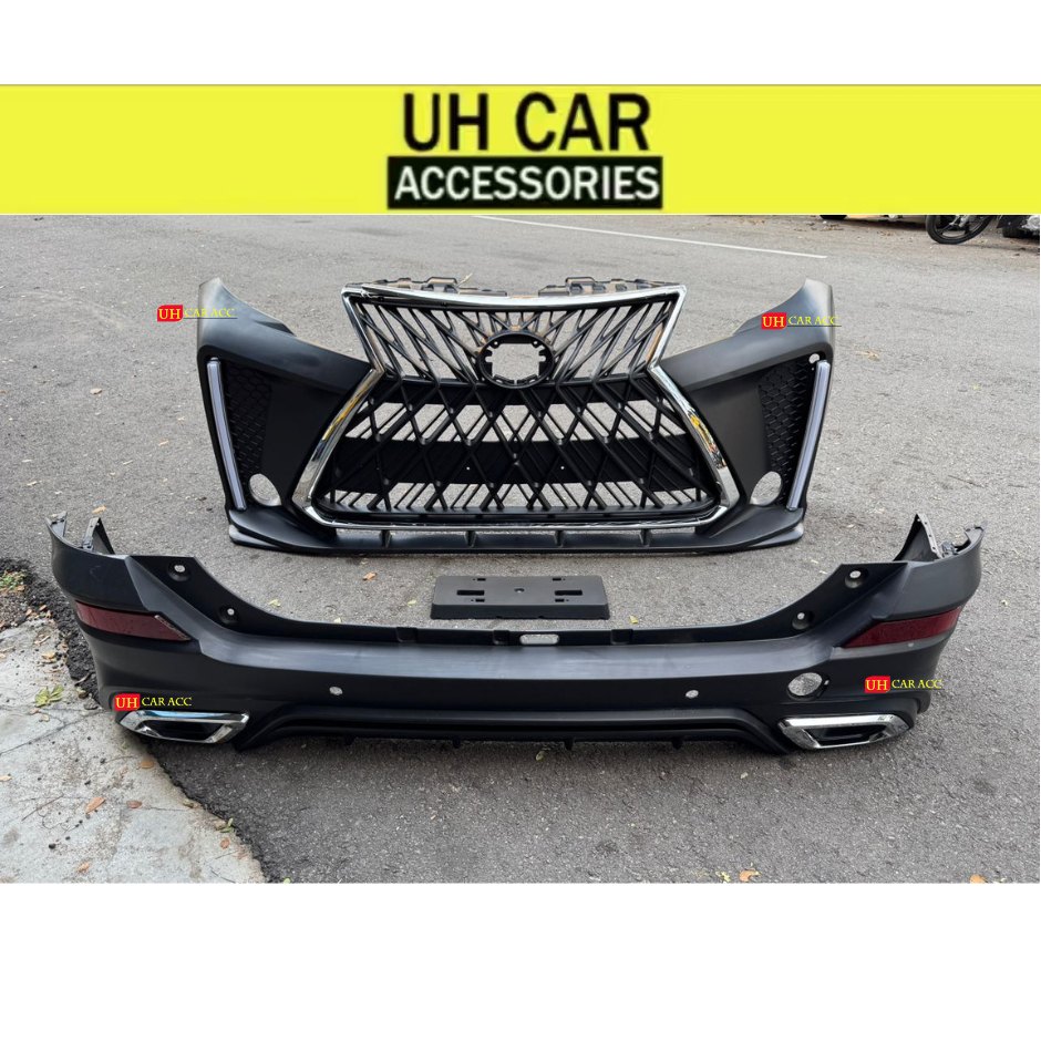 PERODUA ARUZ TOYOTA RUSH LEXUS BUMPER BODYKIT PP LED DRL GRILLE GRILL ...
