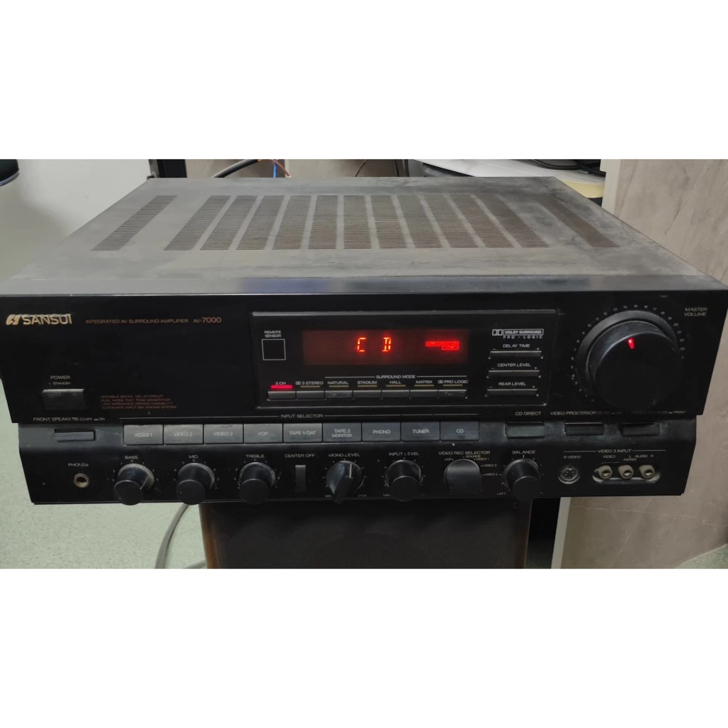 Sansui AV-7000 pure high end amplifier Stereo Integrated Amplifier ...