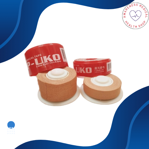 TOP-UKO Universal Surgical Tape (1.25cm/2.5cm) (1 Pcs) | Shopee Malaysia