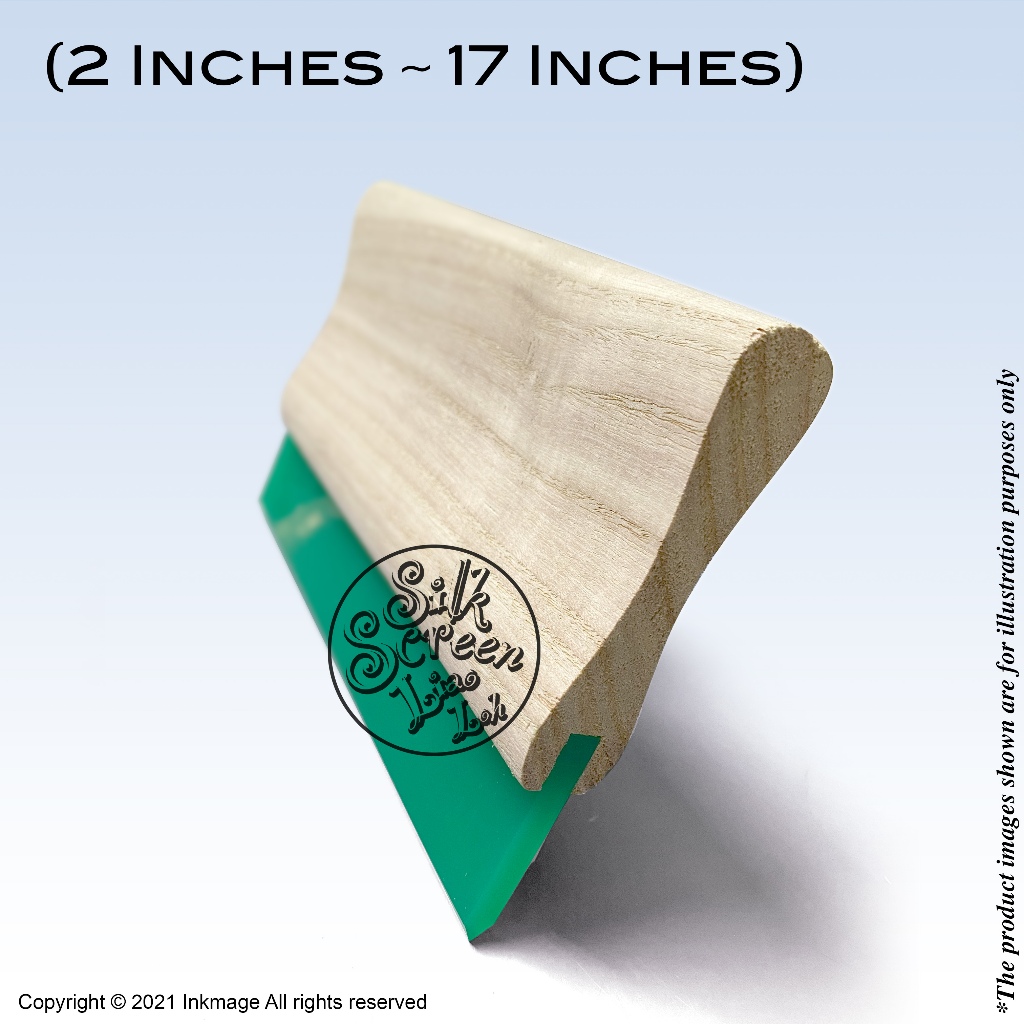 PU V/Square Type Squeegee (Sekuji / Skuji) For Silk Screen Printing (2 ...