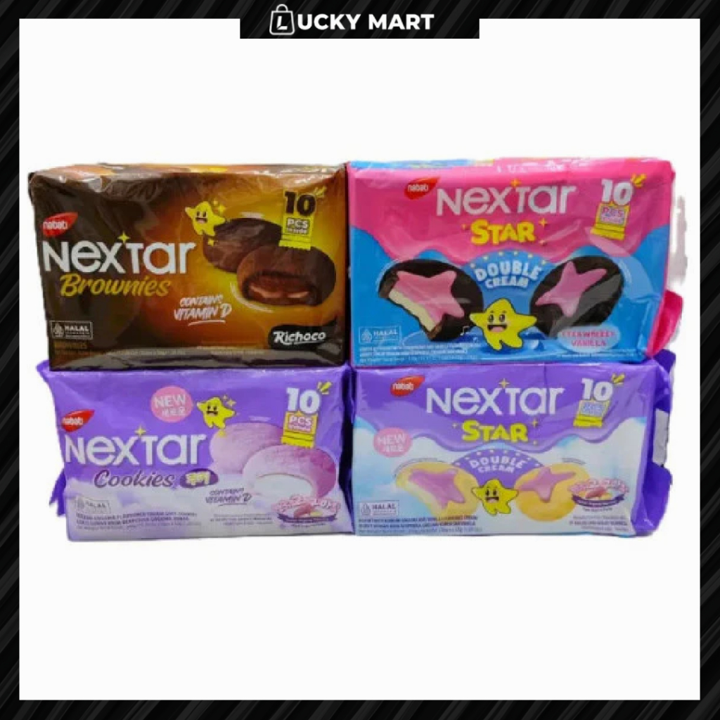 Nabati Nextar Star (Richoco / Strawberry Vanilla / Goguma) 310g ...