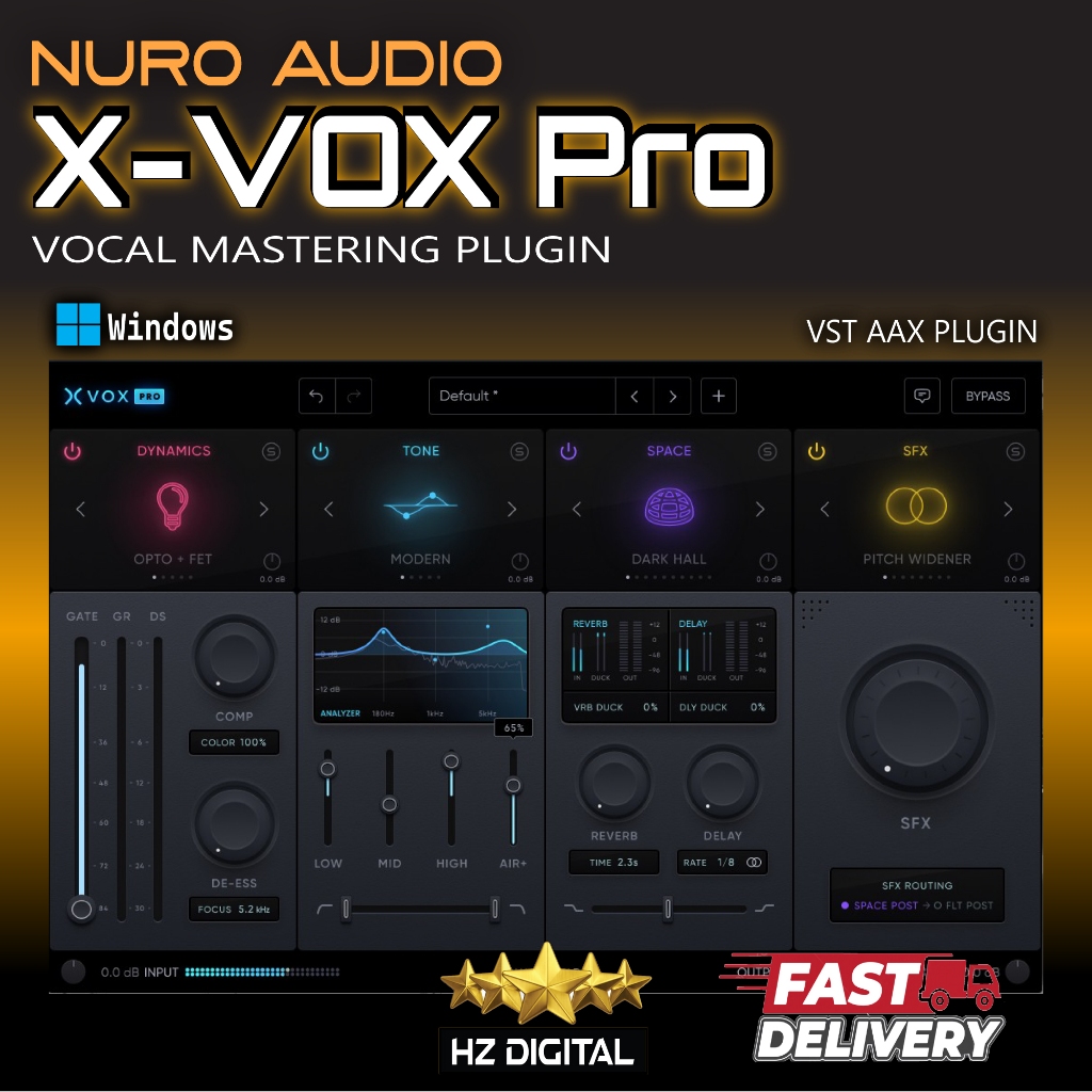 NURO XVOX Pro Bundle | The Most Powerful Vocal Audio Mastering VST AAX ...