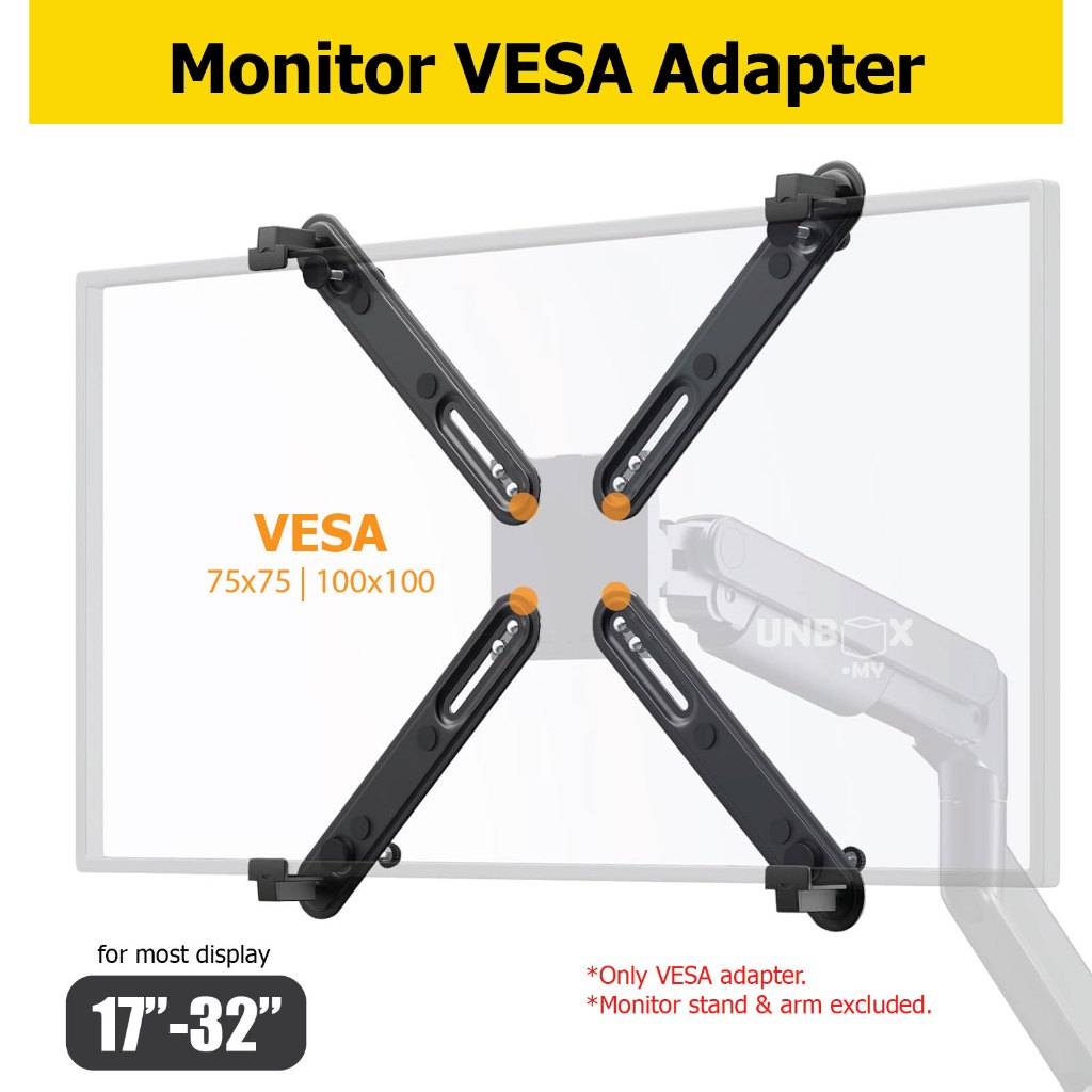 LI-MOUNT XMA-11 Monitor VESA Adapter 17-32 inch XMA11 Bracket Mount ...
