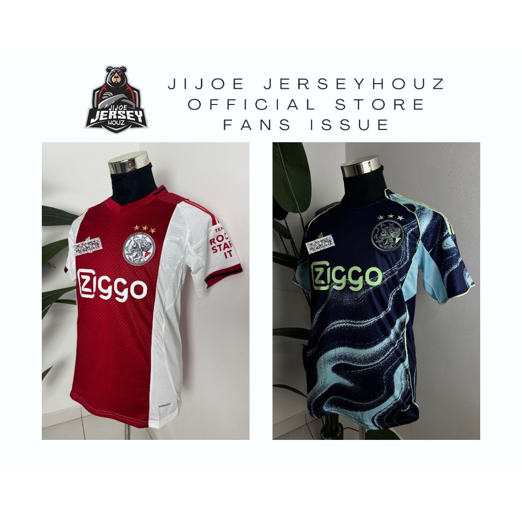 AJAX HOME AWAY 25/26 PLAYER ISSUE & FANS ISSUE | Shopee Malaysia
