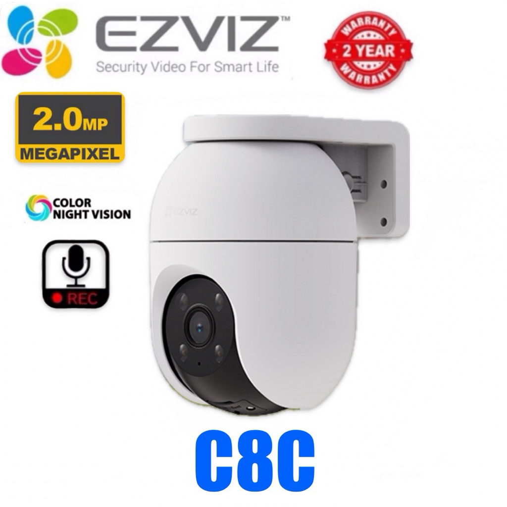 EZVIZ C8C 1080P Pan & Tilt Wi-Fi Camera | Shopee Malaysia