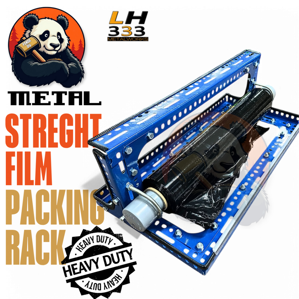 🐼【LOCAL】Stretch Film Packing Shelf Wrapping Rack Wrapping Dispenser ...