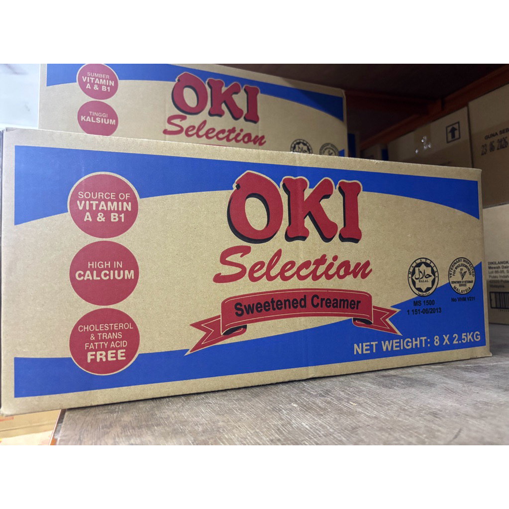 Oki Selection Sweetened Creamer Pouch 2.5kg x 8 Packets (1 Carton ...