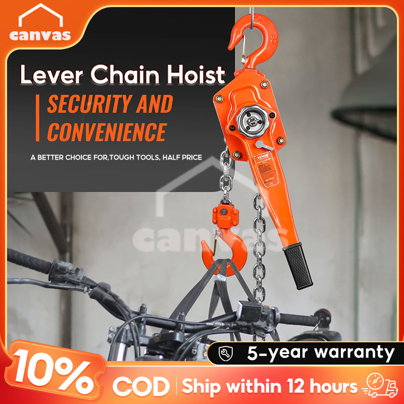 1 / 2 Ton x 3m Lever Block Chain Hoist Hand Operated Lever Block Manual ...