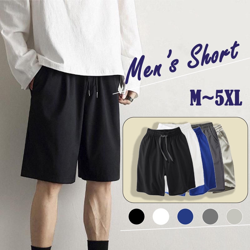 5 Color/ M-5XL Seluar Pendek Lelaki Men Shorts Casual Short Pants Men ...