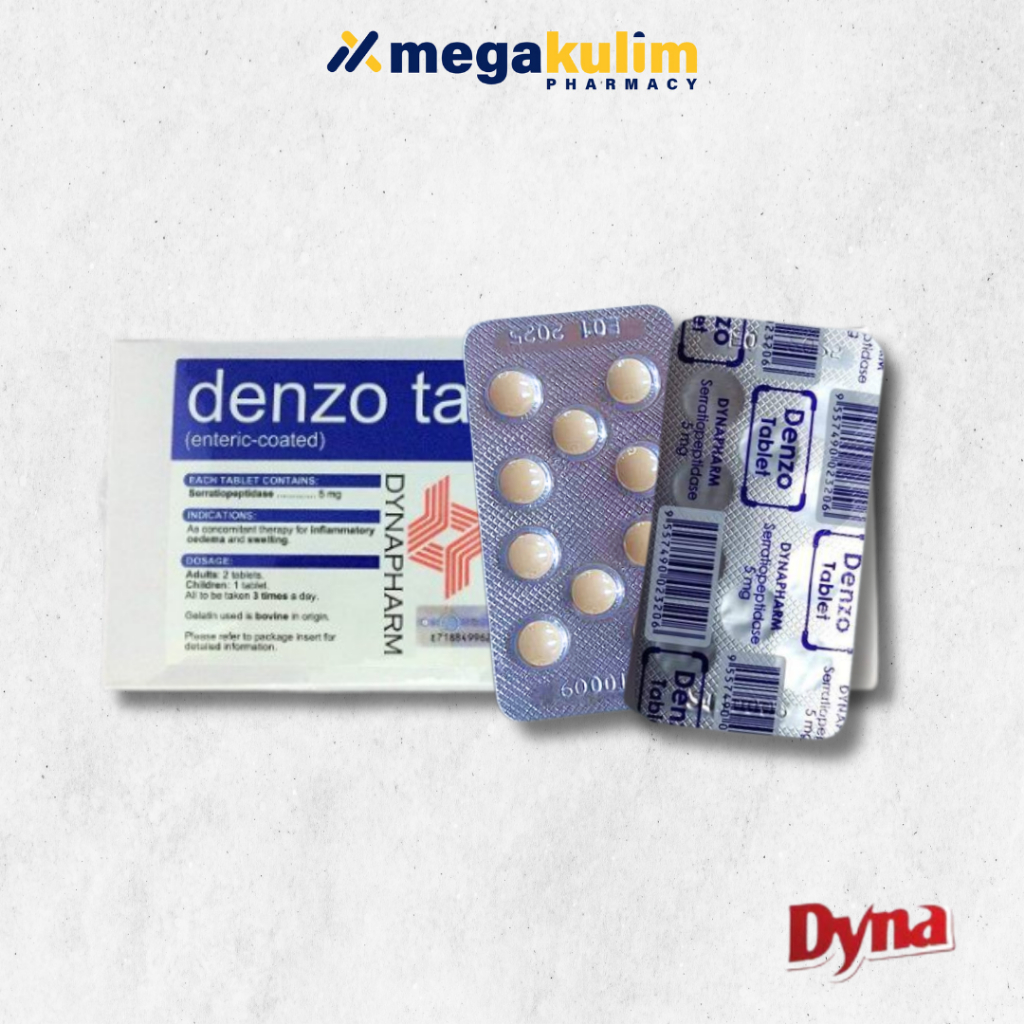 Dyna Denzo Tablet 5mg 10tab | Shopee Malaysia